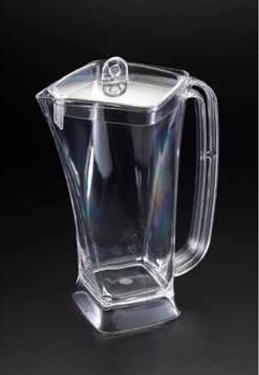 Square Twist Acrylic Pitcher (1.5 QT) | Barware-Kitchenware, Tableware ...